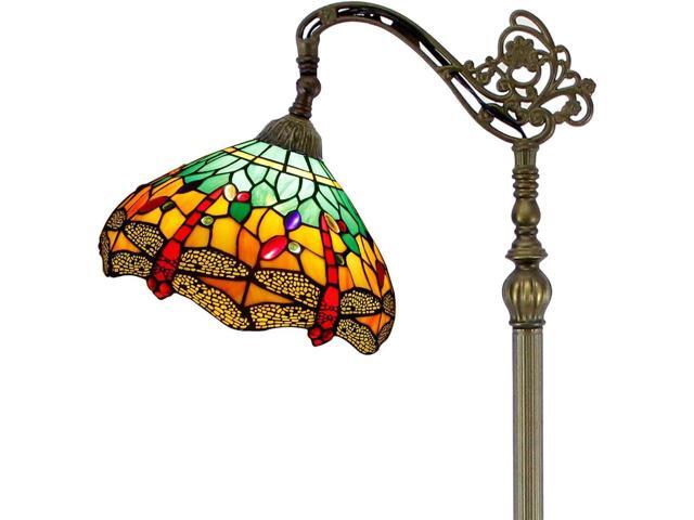 Click here for WERFACTORY Tiffany Floor Lamp Green Yellow Stained... prices