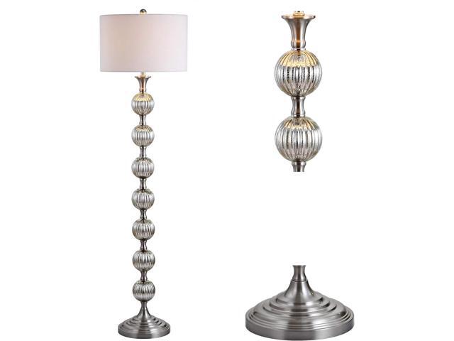 Click here for JONATHAN Y JYL1019A Oslo 60.5 Glass/Metal LED Floo... prices