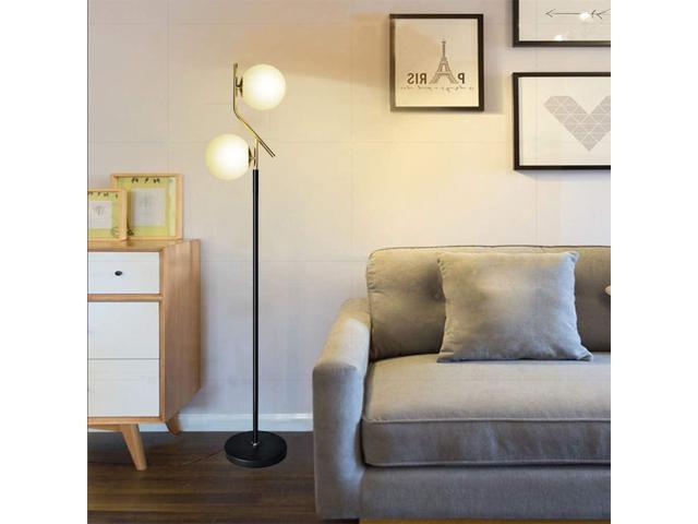 Click here for Hsyile Lighting KU300208 Modern Style Two Milky Wh... prices