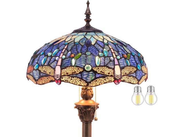 Click here for WERFACTORY Tiffany Floor Lamp Dragonfly Blue Cloud... prices