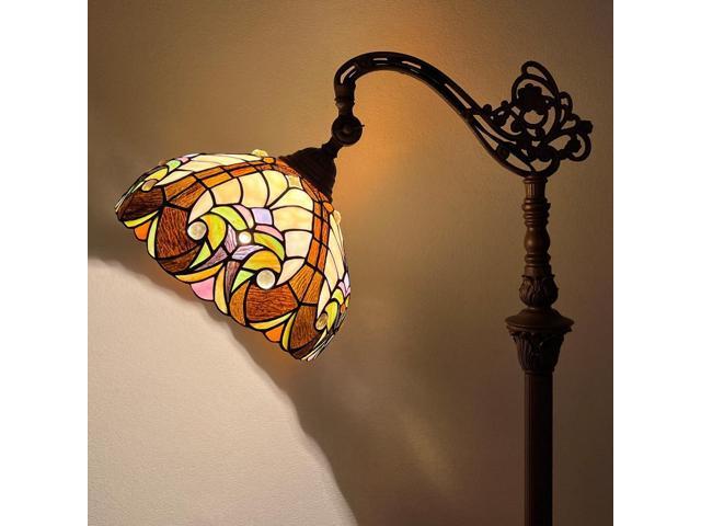 Click here for Tiffany Reading Floor Lamp Stained Glass Gooseneck... prices