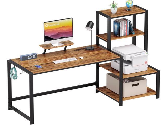 Click here for GreenForest Computer Desk 68.8 inch with Storage P... prices
