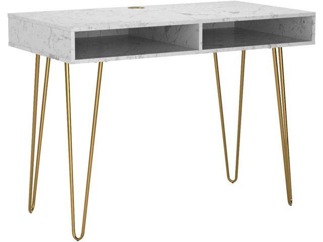 Click here for Novogratz Athena Computer Desk with Storage  White... prices