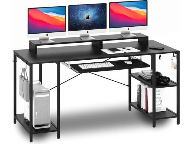 Click here for HYPIGO Computer Desk with Keyboard Tray  55 inch I... prices
