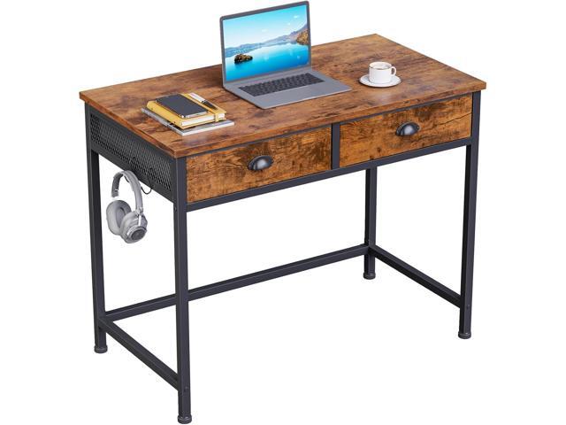 Click here for Furologee Computer Desk with 2 Fabric Drawers  36... prices