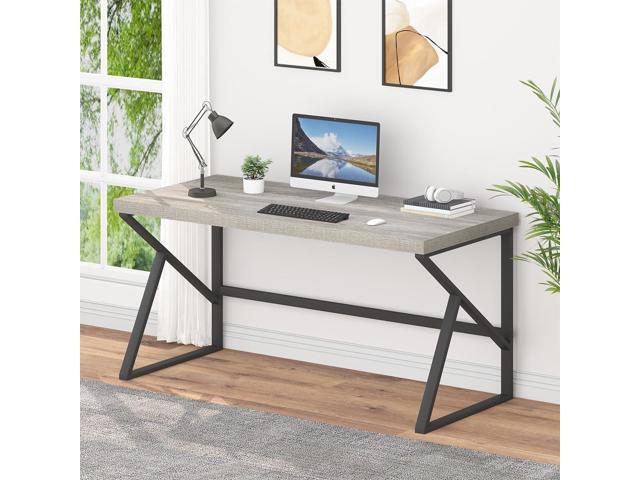 Click here for HSH Gray Computer Desk  Industrial Wood and Metal... prices