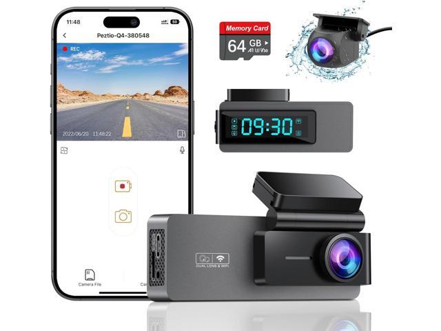 Click here for Dash Cam Front and Rear 2K+1080P  Free 64GB SD Car... prices