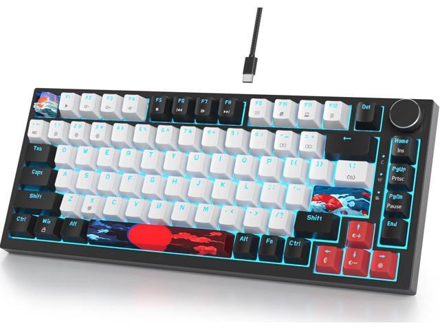 Click here for Fogruaden Wired 75 Percent Mechanical Keyboard  Ho... prices