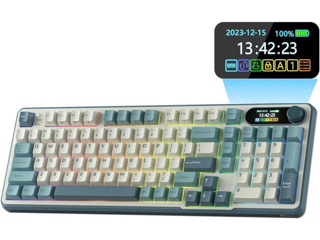 Click here for RK ROYAL KLUDGE S98 Mechanical Keyboard w/Smart Di... prices