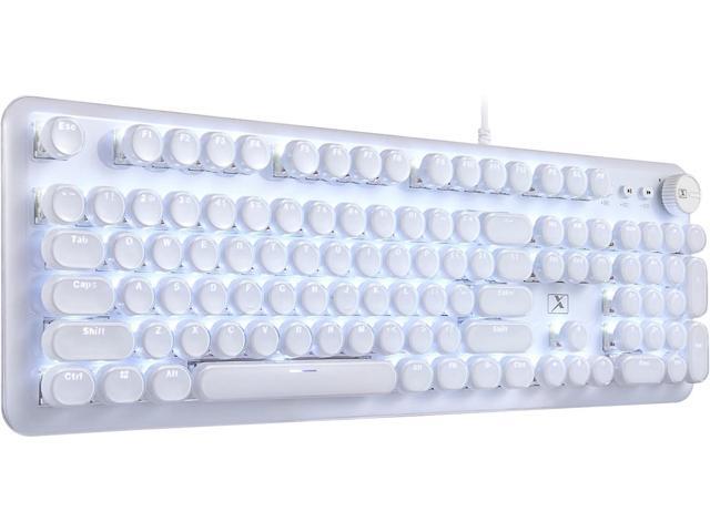 Click here for CC MALL Gaming Keyboard Retro Punk Typewriter-Styl... prices