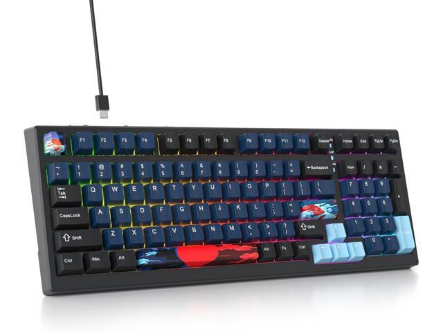 Click here for Owpkeenthy 96 Gaming Keyboard Gasket Mounted 100 F... prices