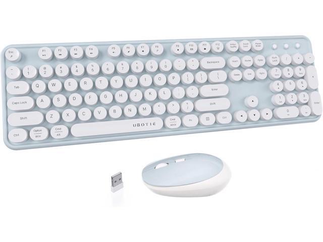 Click here for UBOTIE Colorful Computer Wireless Keyboard Mouse C... prices