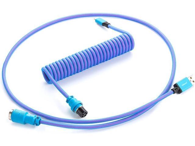 Click here for CableMod Pro Coiled Keyboard Cable (Galaxy Blue  U... prices