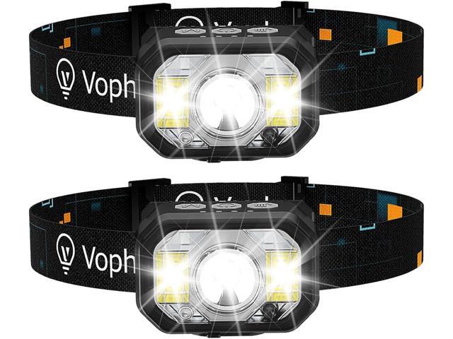 Click here for Head Lamp 2 Pack  1200 Lumens USB Type-C Motion Se... prices