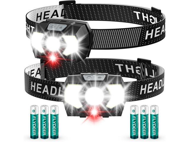 Click here for Headlamp 2 Pack 1500 Lumen Bright LED Head Lamp wi... prices