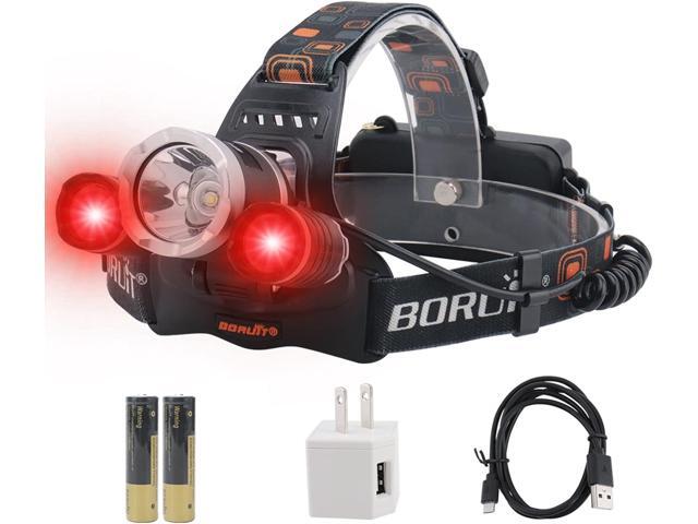 Click here for BORUIT RJ-3000 LED Rechargeable Headlamp 3 Modes W... prices