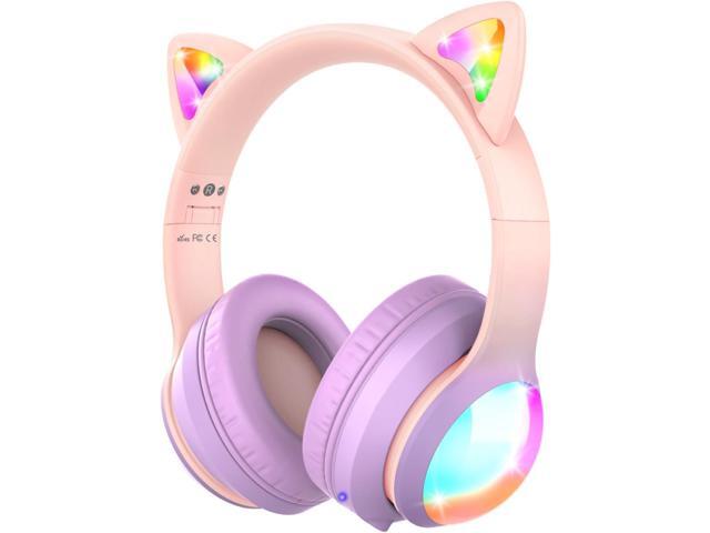 Click here for FosPower Kids Bluetooth 5.2 Headphones with LED Ca... prices
