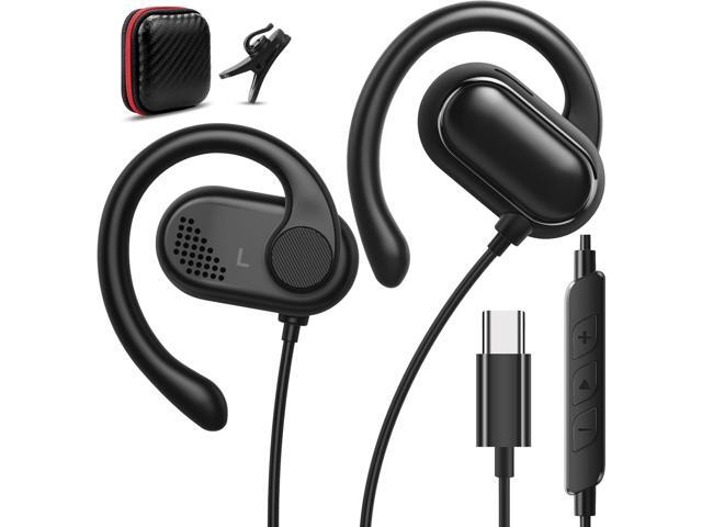 Click here for USB C Headphones Over-Ear Buds Hooks Microphone fo... prices