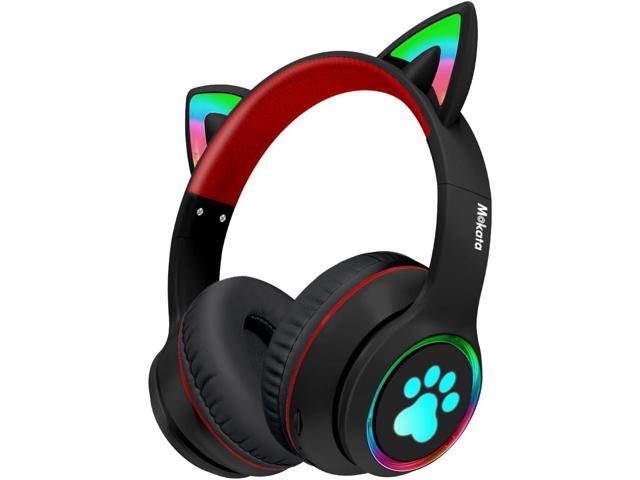 Click here for Headphones Cat Ear Wireless Bluetooth 5.3 60H Over... prices