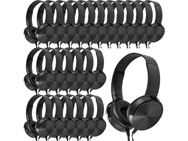 Click here for Bulk Headphones for Classroom 24 Pack Durable Wire... prices