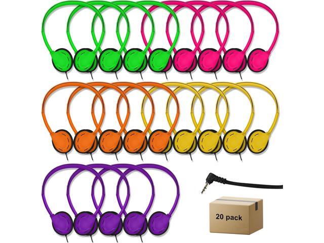 Click here for 20 Pack Class Set Headphones for Kids Students Sch... prices