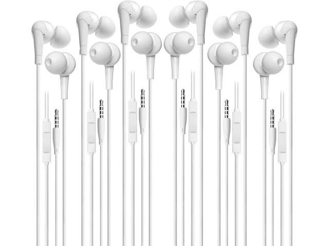 Click here for Wired Earbuds with Microphone 6 Pack  in-Ear Headp... prices