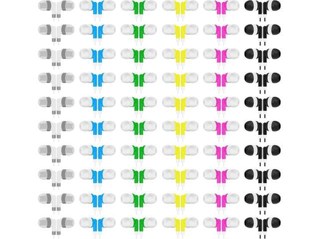 Click here for 60 Pack Earbuds Bulk Kids Classroom Headphones for... prices