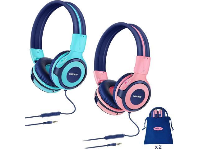 Click here for SIMOLIO 2 Pack Headphones for Kids with Mic  75dB/... prices