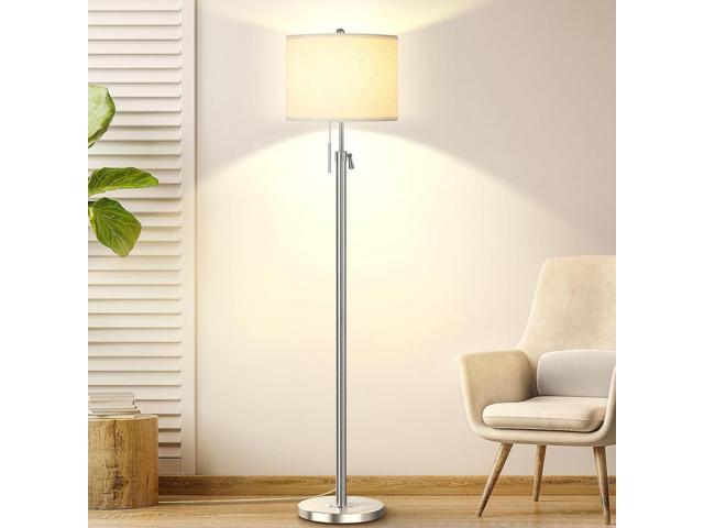 Click here for Brushed Nickel Floor Lamp for Living Room  Adjusta... prices