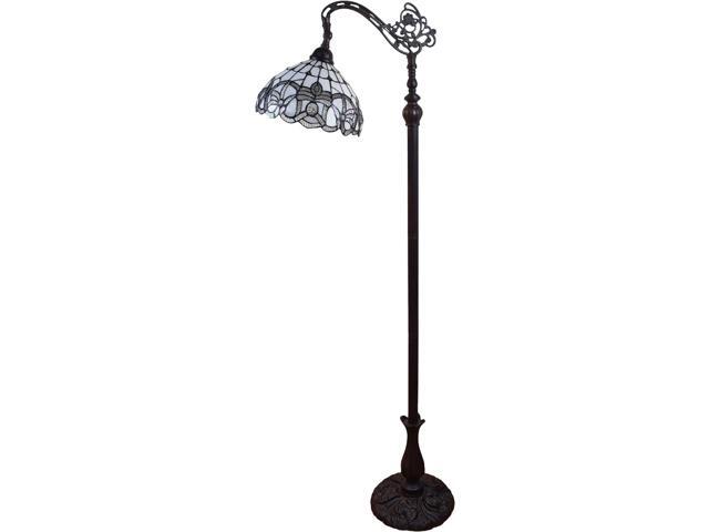 Click here for Amora Tiffany Floor Lamp - Arched  Stained Glass 6... prices