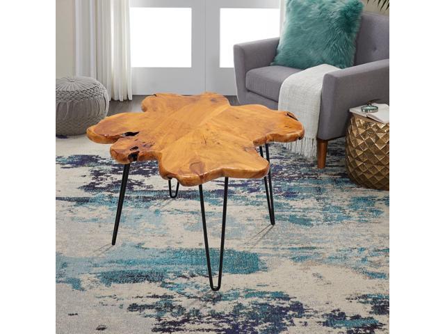 Click here for Cedar Natural Wood Live Edge Coffee Table 21 x 21... prices