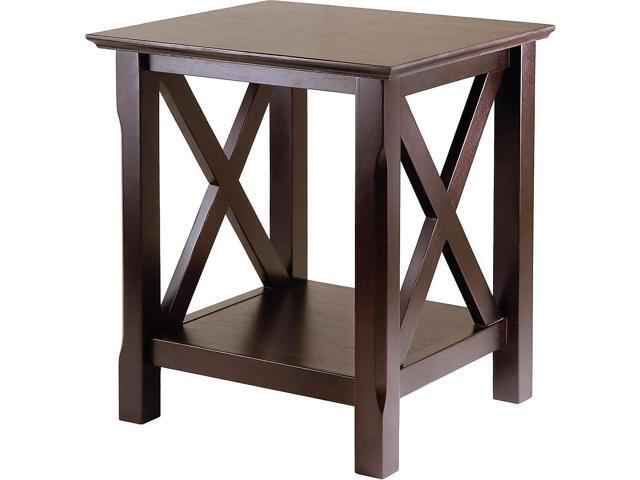 Click here for Winsome Xola 20W x 19.13-Inch D End Table  Cappucc... prices