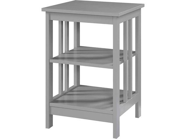 Click here for Convenience Concepts Mission End Table with Shelve... prices