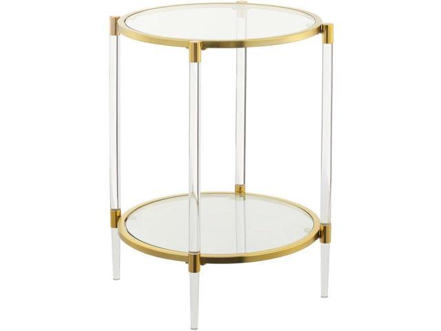 Click here for Convenience Concepts Royal Crest 2 Tier Acrylic Gl... prices