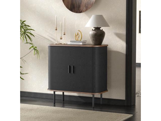 Click here for 31W Black Buffet Sideboard Cabinet with Storage  F... prices