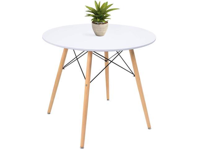 Click here for White Round Dining Table 32 Modern Pedestal Small... prices