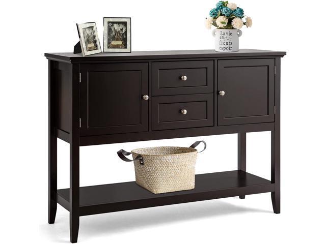 Click here for COSTWAY Buffet Sideboard  with 2 Wood Storage Draw... prices