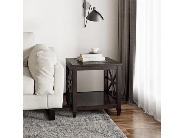 Click here for Farmhouse End Table Living Room  Furniture Solid W... prices