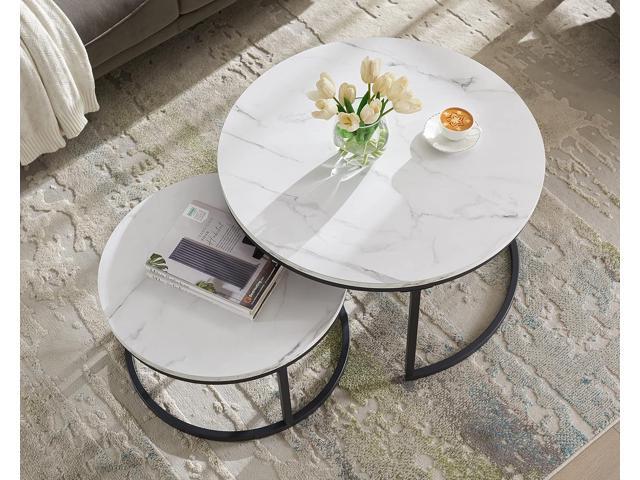 Click here for Modern Nesting Coffee Table Set of 2 for Living Ro... prices