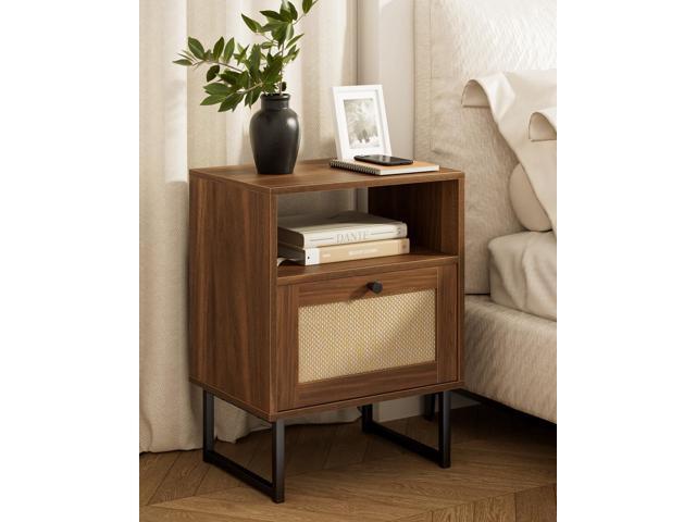 Click here for Masupu Extra Large Rattan Nightstand Modern Boho F... prices
