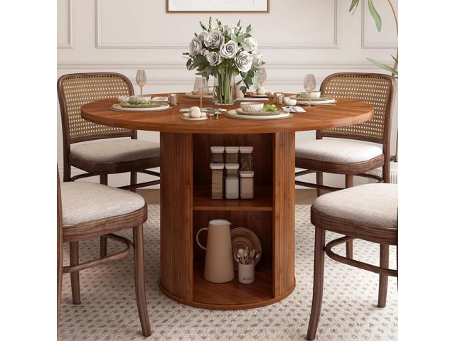 Click here for 47 inch Round Dining Table for 4  Kitchen Table Di... prices