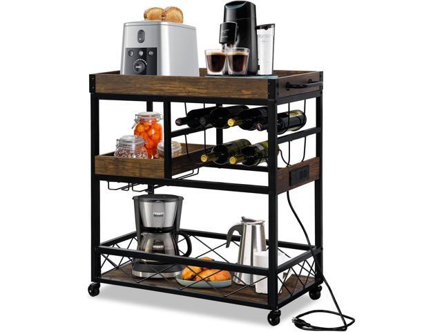 Click here for Bar Cart with Power Outlet  Industrial Kitchen Ser... prices