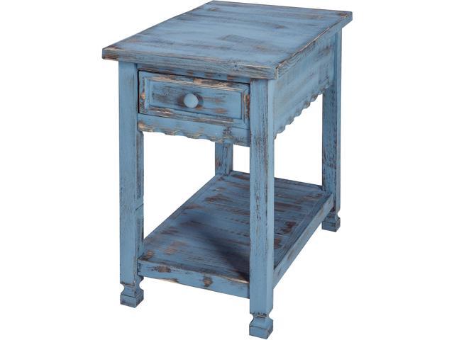 Click here for Rustic Cottage Chairside End Table 15D x 23W x 24H... prices