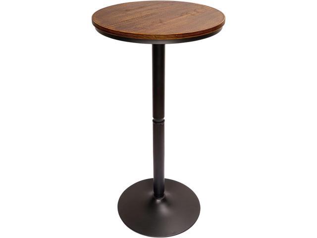 Click here for Wood Bistro Pub Table Round Bar Height Cocktail Ta... prices