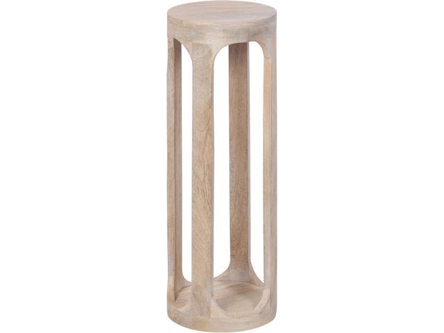 Click here for Kate and Laurel Dahl Coastal Wooden Round Drink Ta... prices