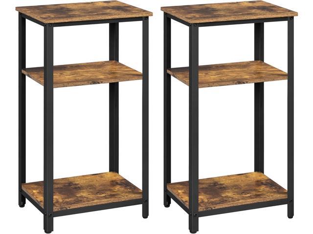 Click here for Yaheetech Tall End Table Set of 2  16x12x29.5 inch... prices