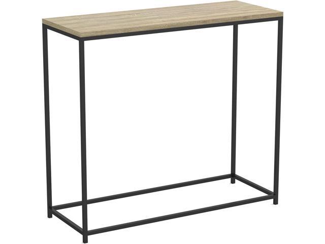 Click here for Safdie Console Table-Dark Taupe/Black Metal - prices