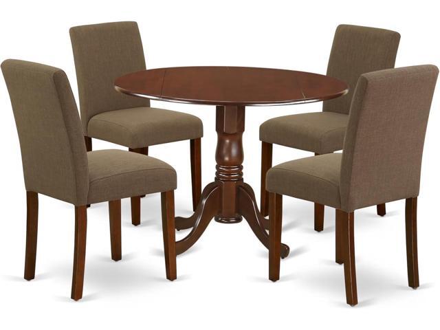 Click here for East West Furniture DLAB5-MAH-18 5 Piece Kitchen T... prices