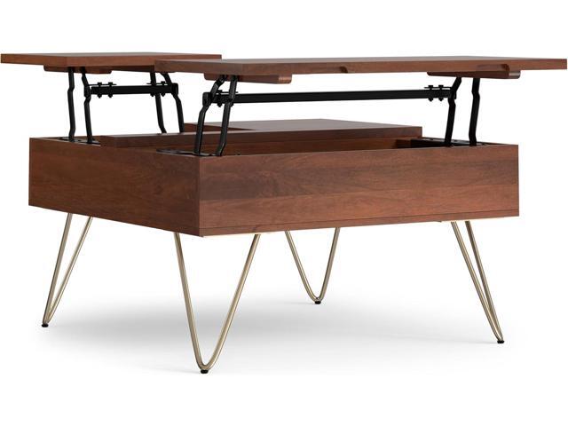 Click here for SIMPLIHOME Hunter Solid Mango Wood 32 inch Wide Sq... prices