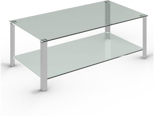 Click here for Cortesi Home Melissa Double Shelf Glass Coffee Tab... prices